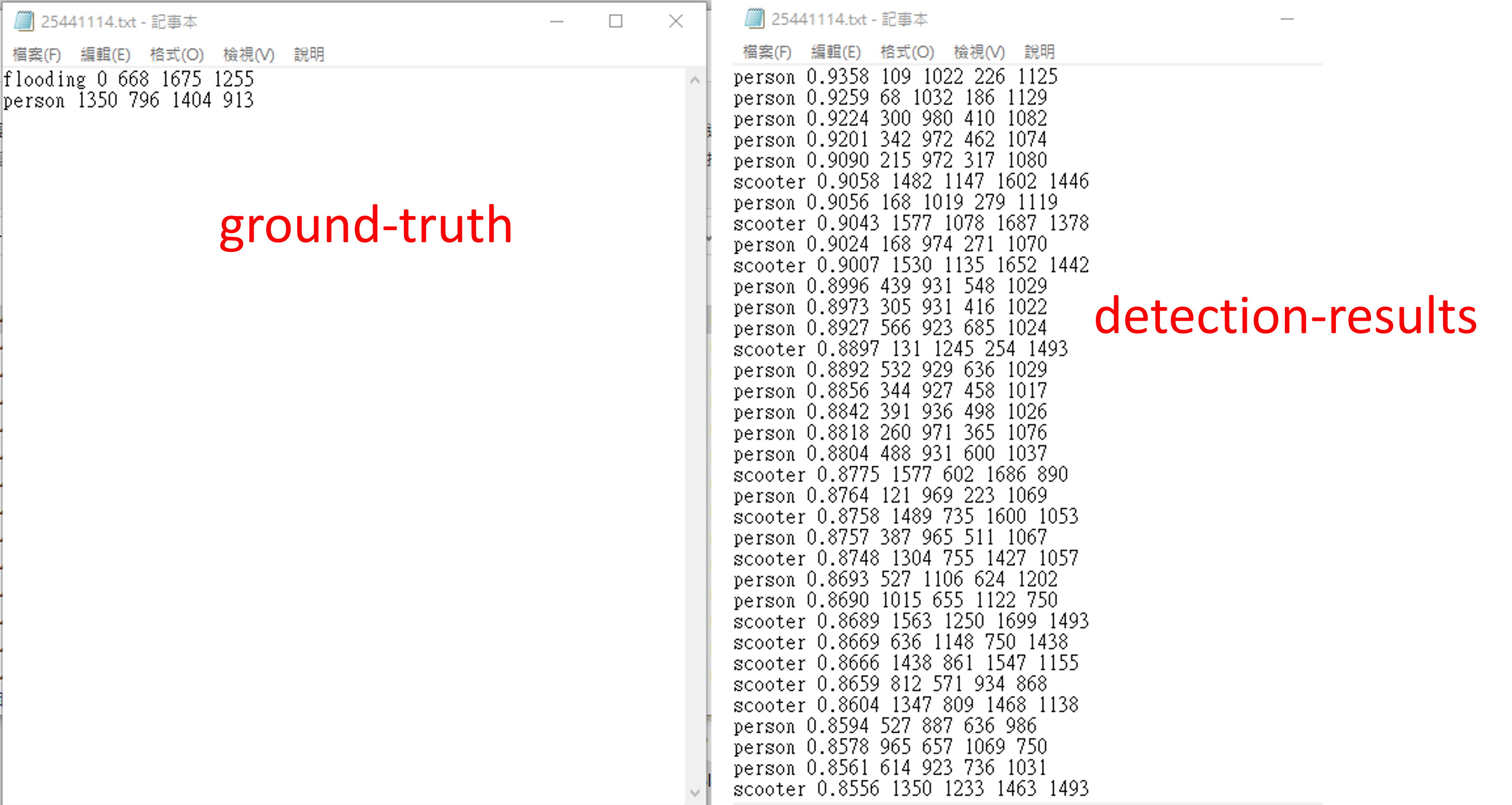 detection-results 的結果會有很多類 · Issue #3 · bubbliiiing/count-mAP-txt · GitHub