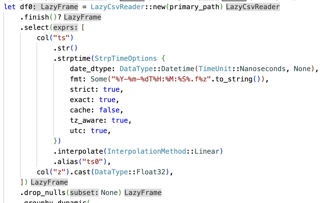 RA doesn't provide docs for exported item when importing `polars::lazy::prelude::*` · Issue ...