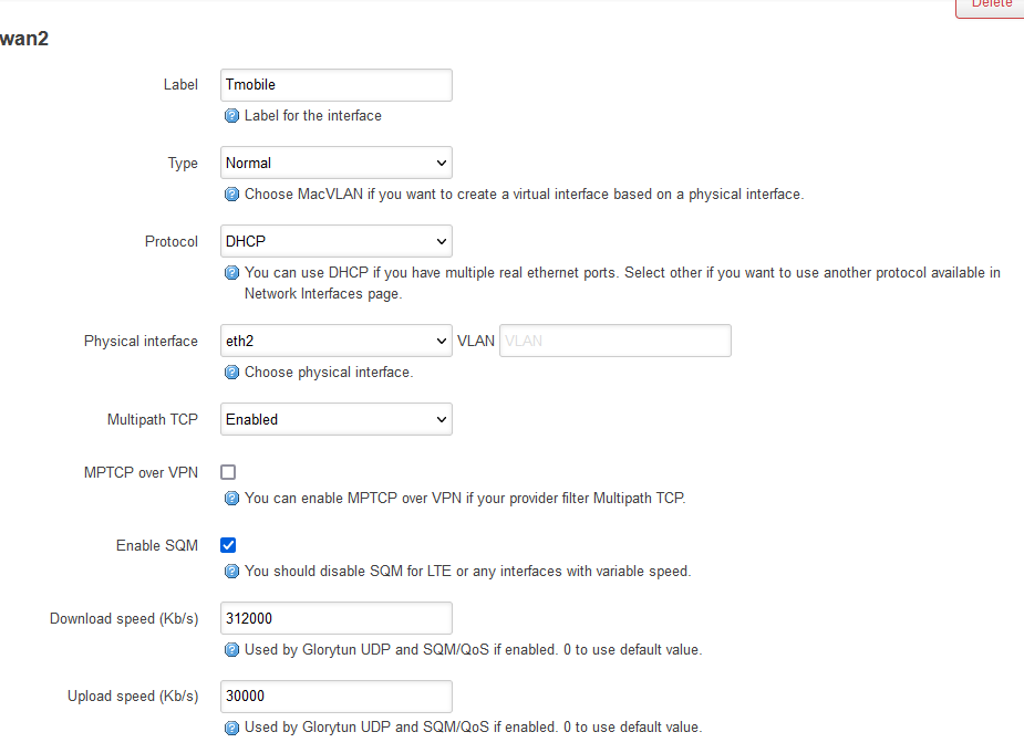 Can't get Starlink and Tmobile 5g to aggregate. · Issue #1917 · Ysurac/openmptcprouter · GitHub