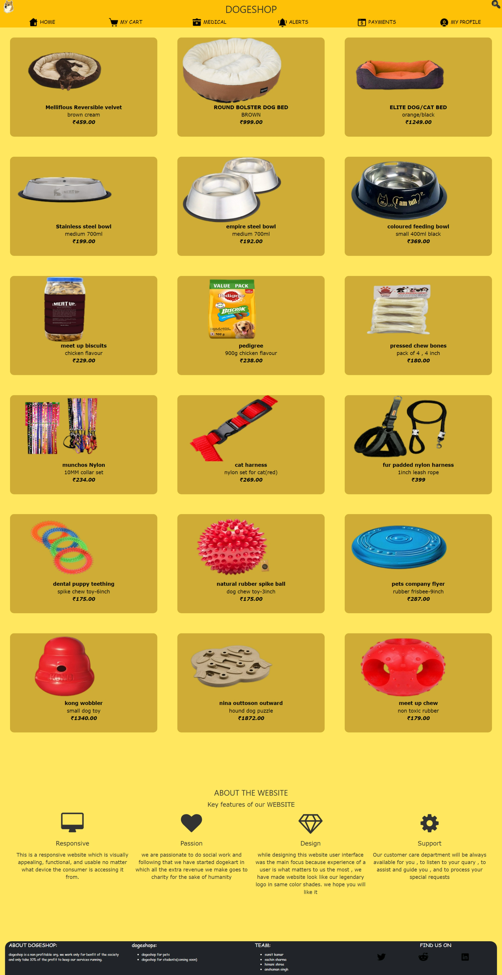 GitHub - akasumitlamba/dogeshop: Open source minimalistic Front End ...