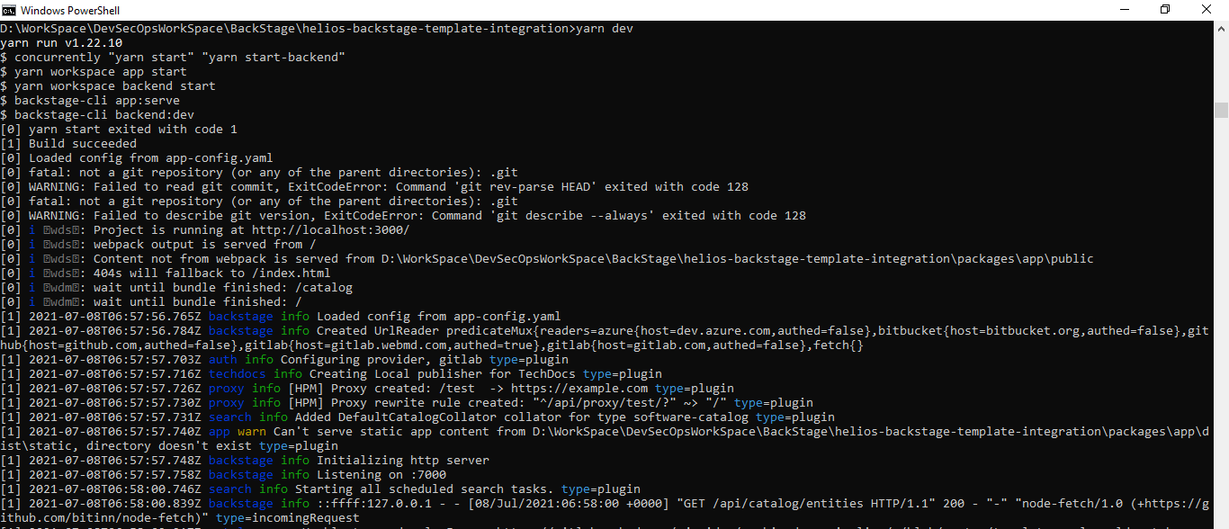 Publish step of scaffolder step in gitlab is returning 400 bad request · Issue #6379 · backstage ...
