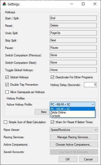Hotkey Profiles Not Saving · Issue #2141 · LiveSplit/LiveSplit · GitHub