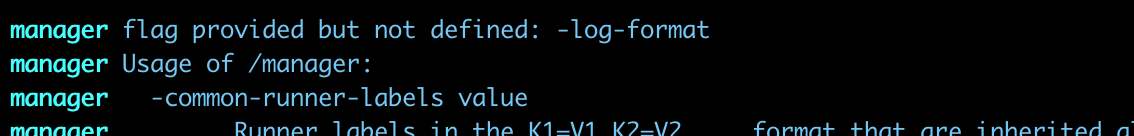 ERROR: ```flag provided but not defined: -log-format``` when deploying with Helm Chart · Issue ...