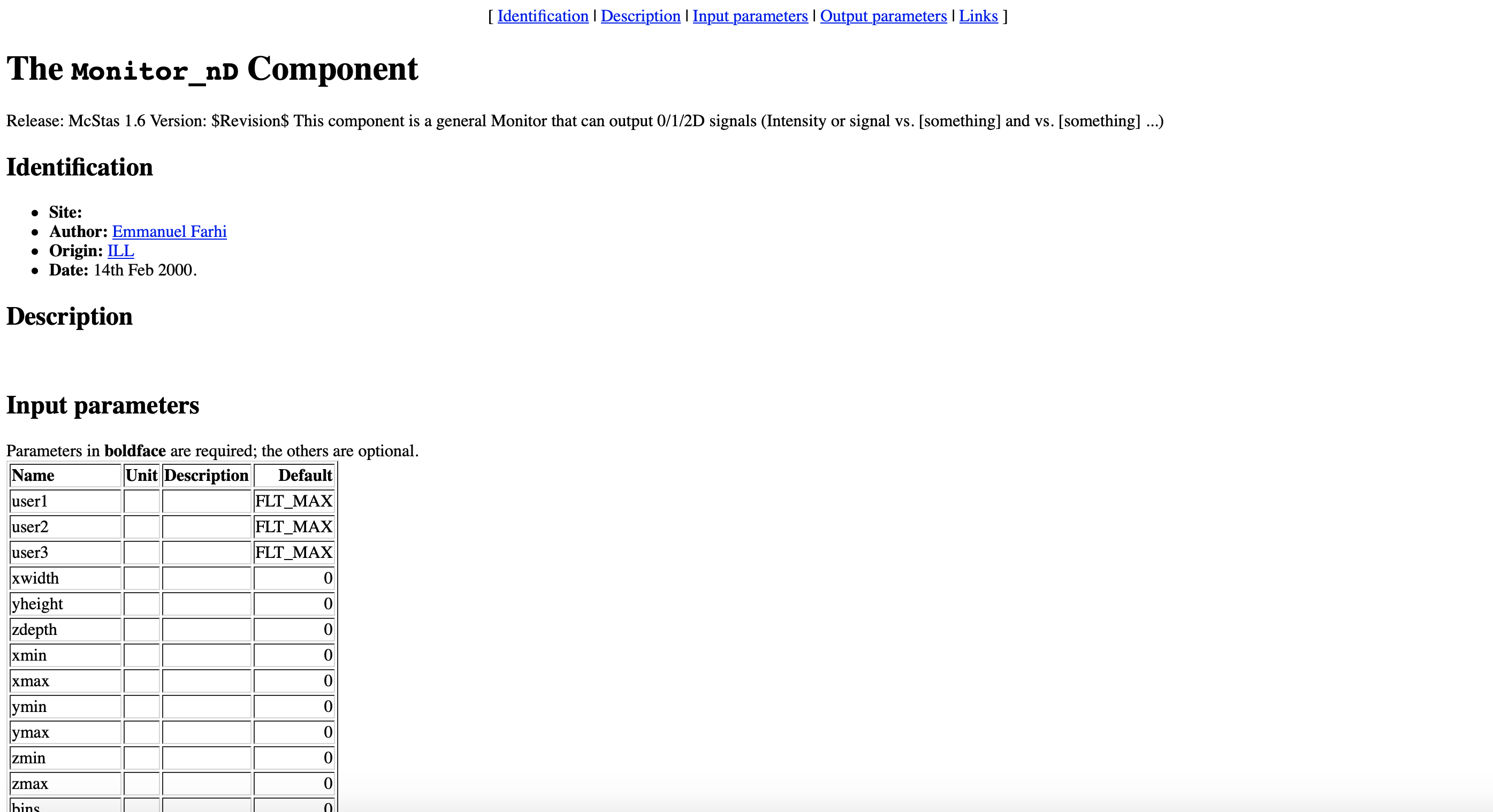 mcdoc.py: Issue with docs from Monitor_nD · Issue #766 · mccode-dev/McCode · GitHub