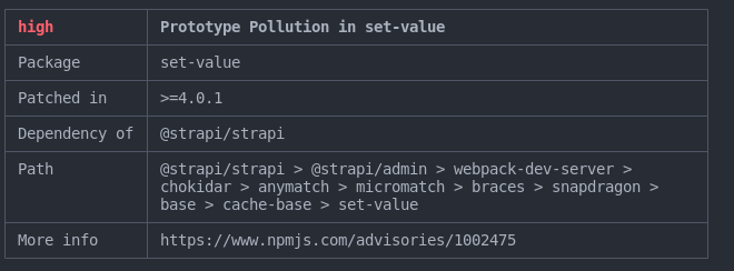 [v4] Upgrade webpack-dev-server · Issue #11508 · strapi/strapi · GitHub