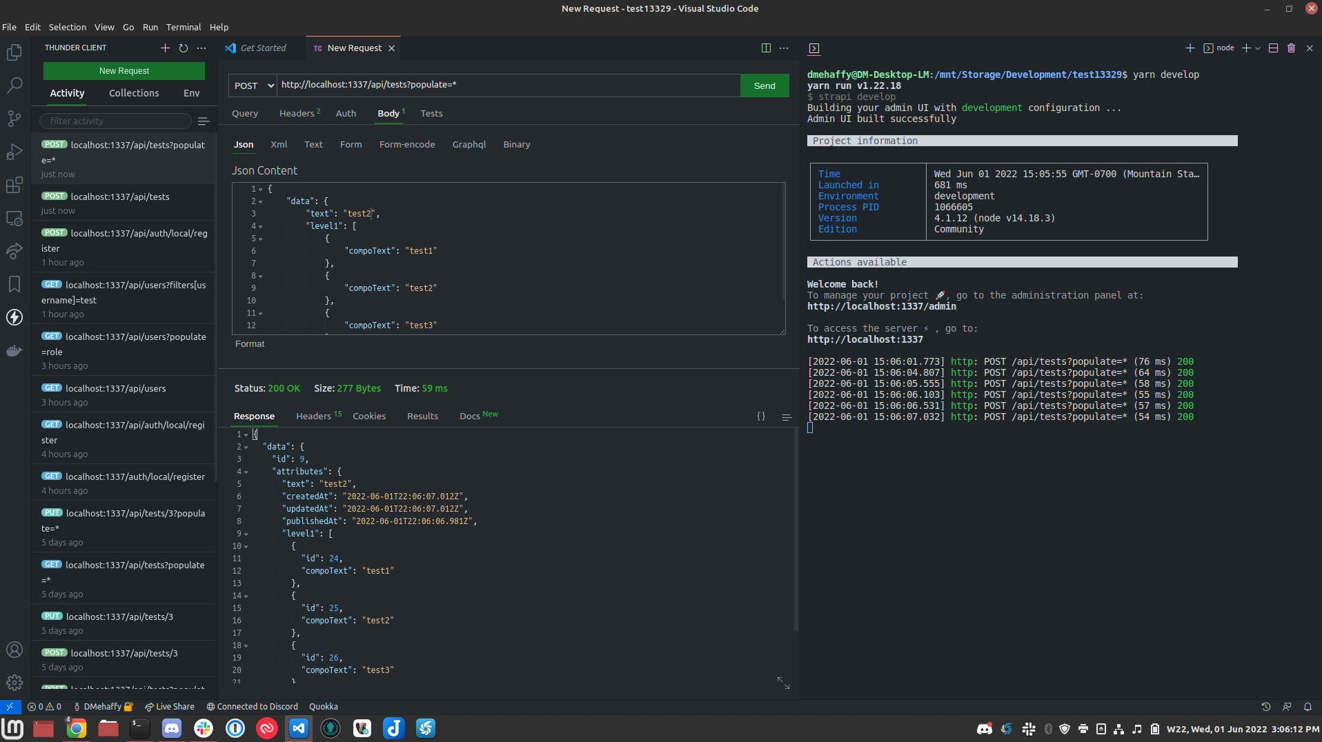 Error creating entity with component via rest api · Issue #13329 · strapi/strapi · GitHub