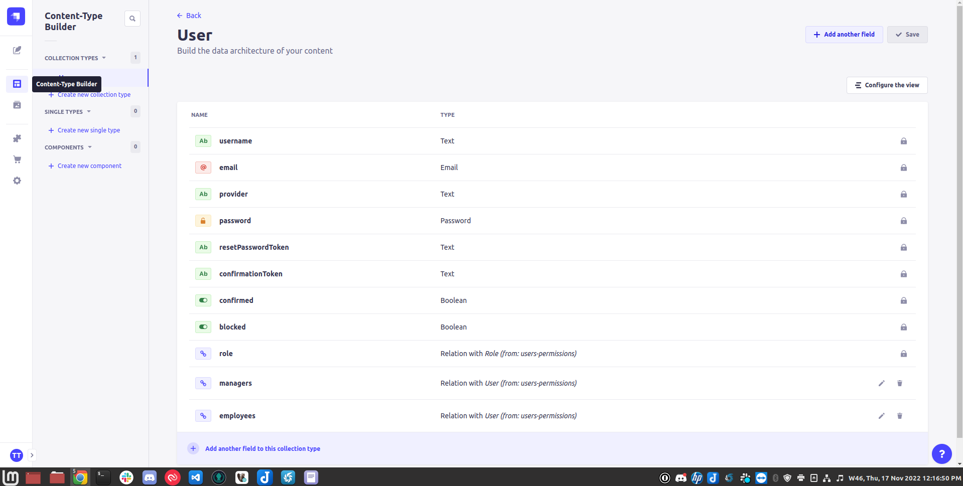 in strapi 4.5.1 many to many relationship to the same content type gives error on save · Issue ...