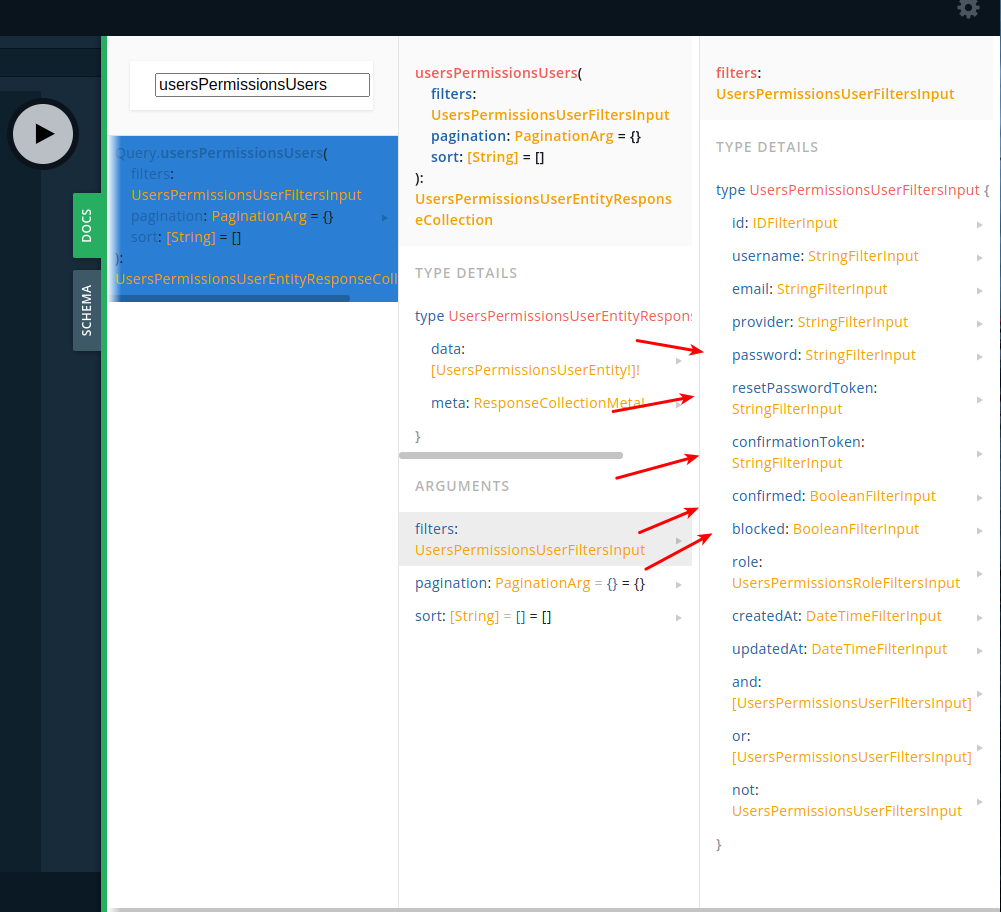 Private fields still show in inputs and filters inputs · Issue #16325 · strapi/strapi · GitHub