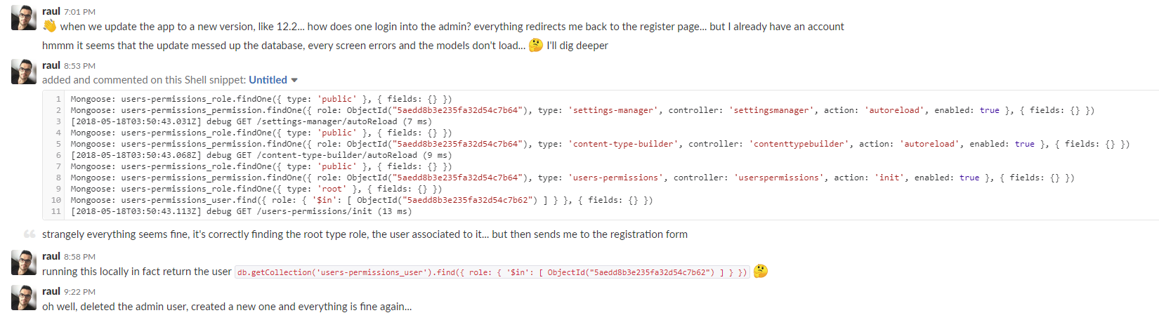 Always redirected to signup page after a clean install 12.2 · Issue ...