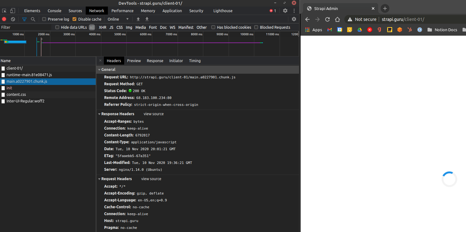 Hard coded /admin/init not using the proxy settings in the server config · Issue #8616 · strapi ...