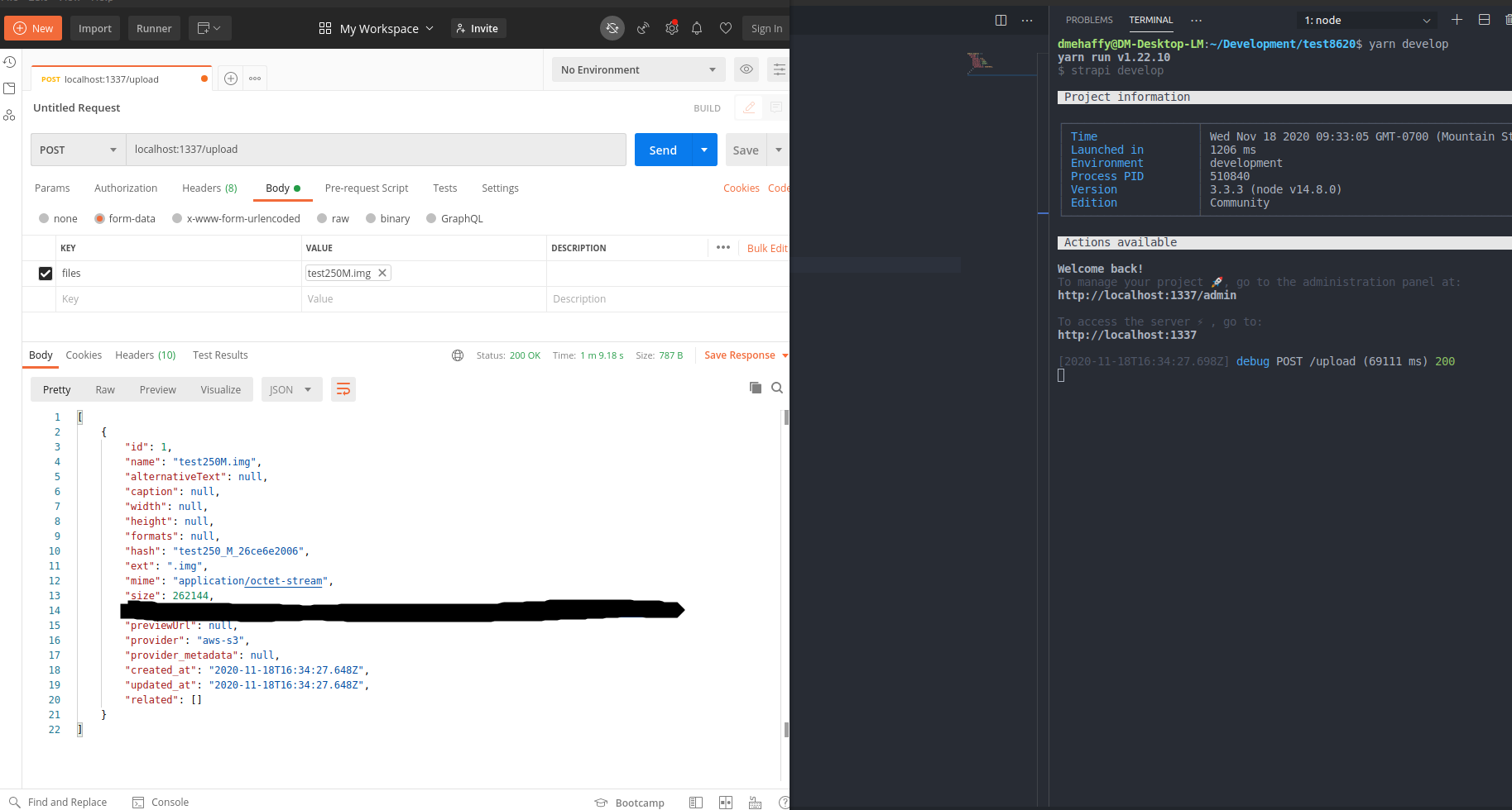 Upload of large files fails on AWS deployment · Issue #8620 · strapi/strapi · GitHub