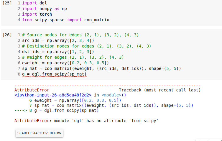 The code given in tutorial does not work , seems there is a gap between current release code and ...