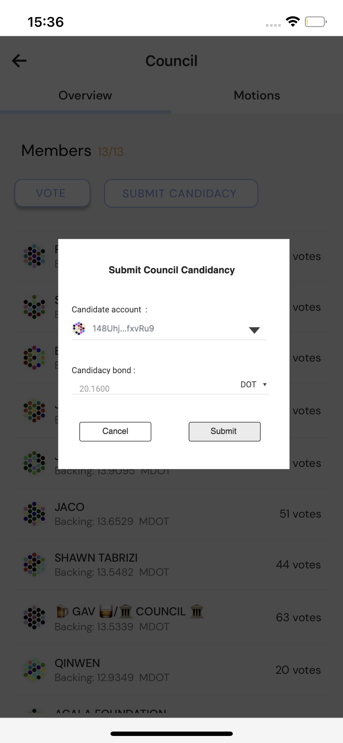 Submit candidacy for council · Issue #627 · litentry/archived-litentry-mobile-app · GitHub