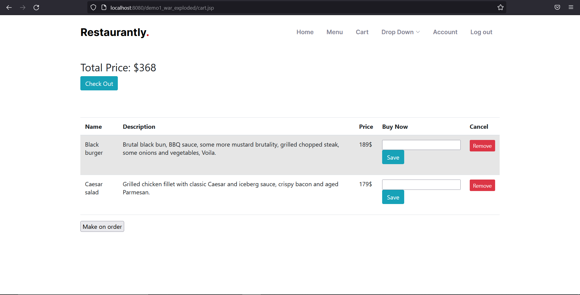 GitHub - Ruslana48/Restaurant-Managment-System