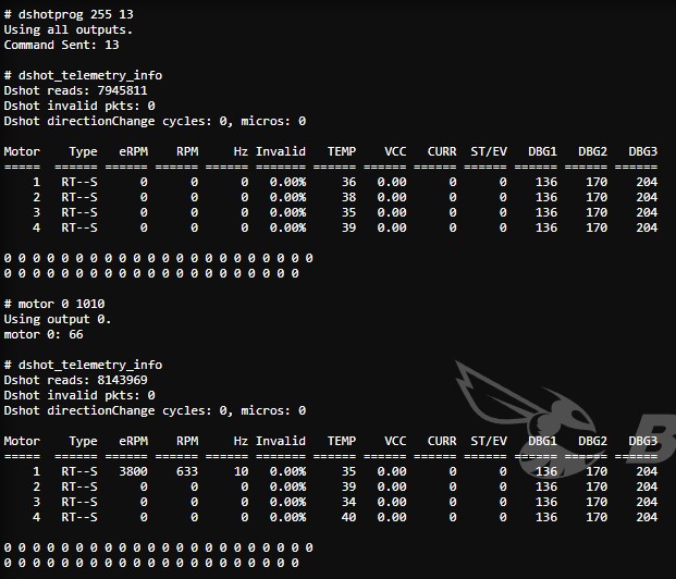 DEBUG_DSHOT_RPM_TELEMETRY incorrect values in Blackbox and Spektrum Telemetry · Issue #12163 ...
