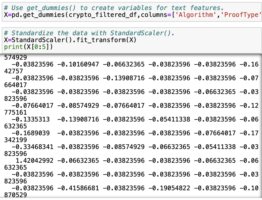 GitHub - lscherger/Cryptocurrencies: unsupervised machine learning