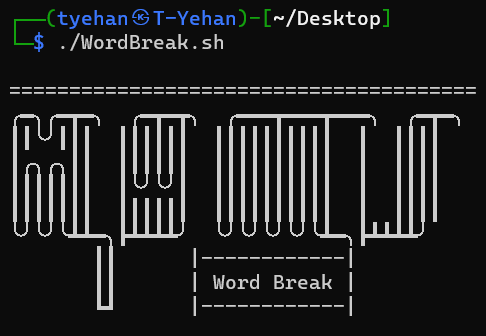 GitHub - TYehan/WordBreak: Convert Paragraphs into Wordlist and save it ...