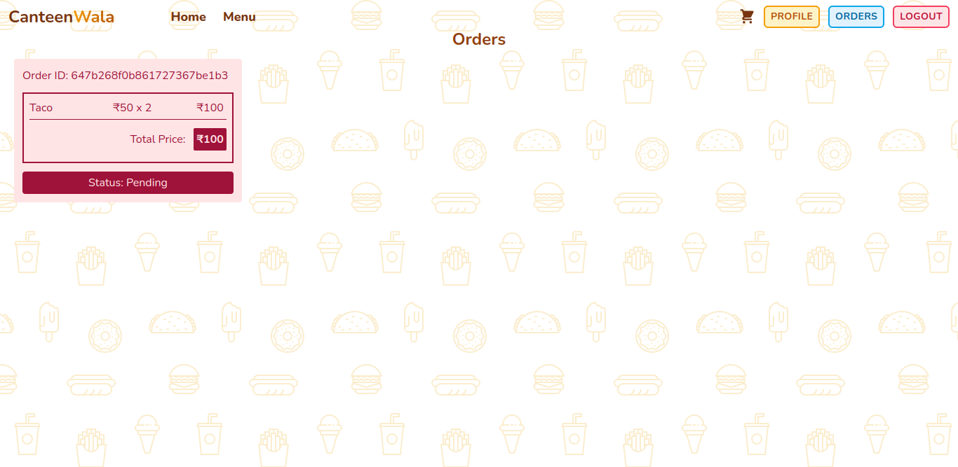 GitHub - danpiths/Canteen-Frontend: An app to try and streamline the process of ordering food ...