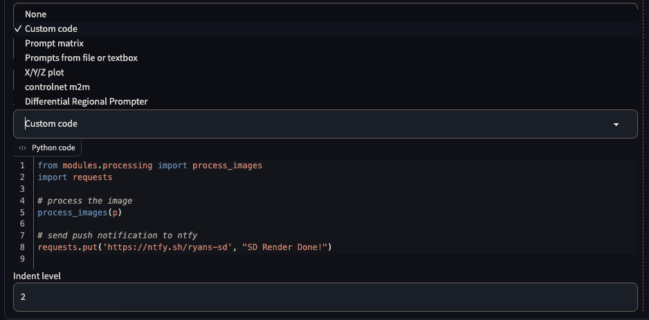 [Feature Request]: adding ntfy support to run after other scripts · Issue #13628 · AUTOMATIC1111 ...