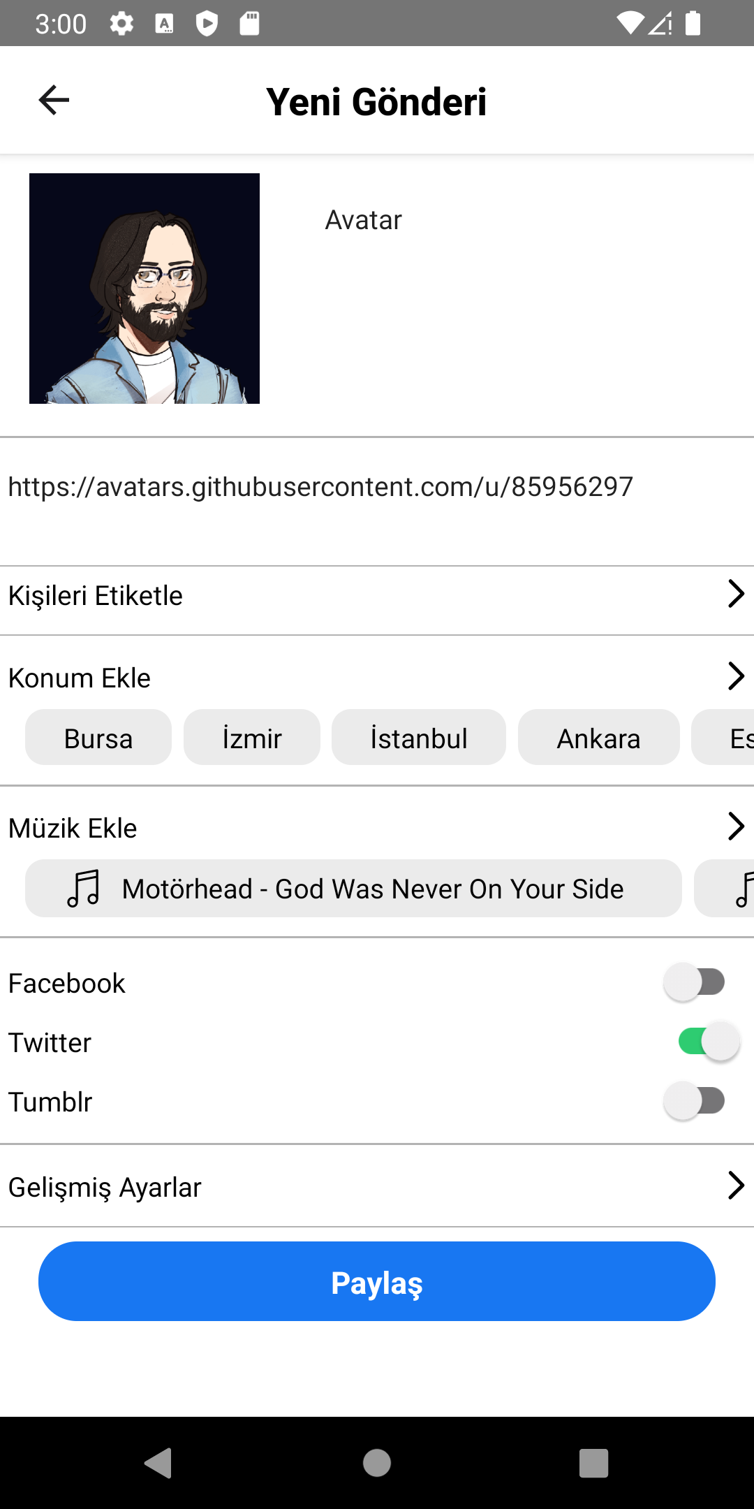 GitHub - Metin-Piskin/InstagramCloneApp: React Native İnstagram Application
