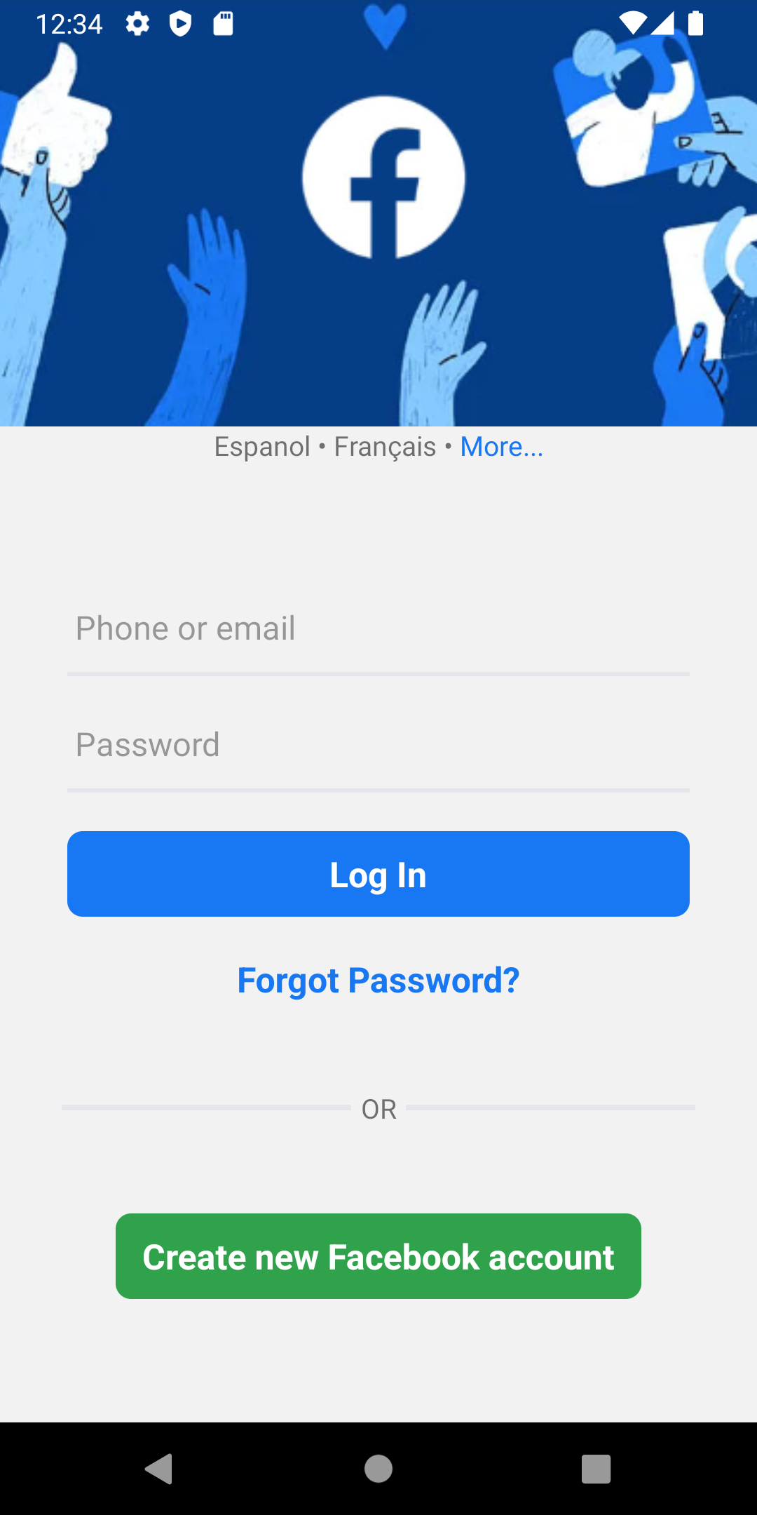 GitHub - Metin-Piskin/FacebookApplication: React Native Facebook Application UI