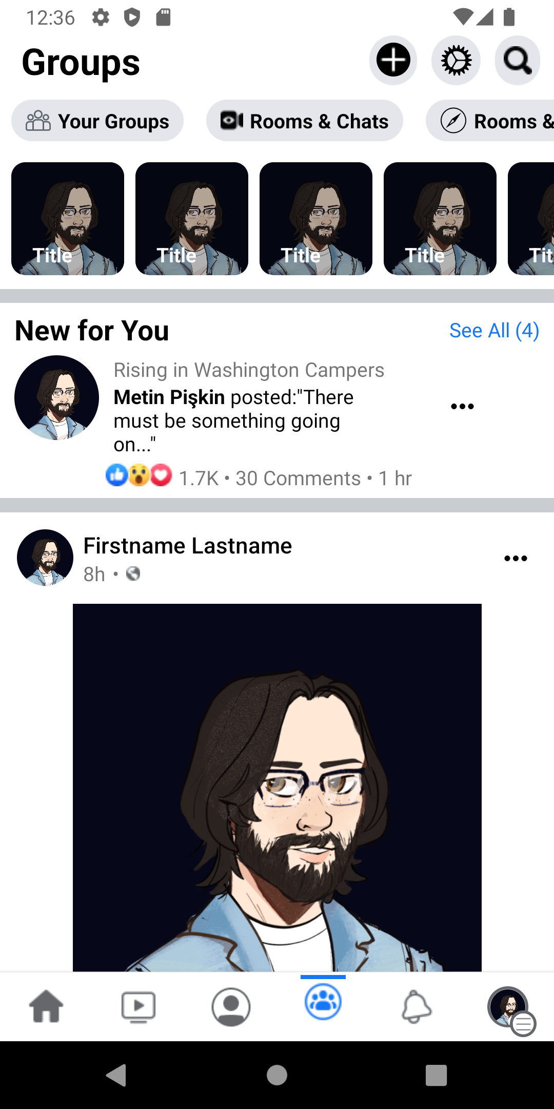 GitHub - Metin-Piskin/FacebookApplication: React Native Facebook Application UI
