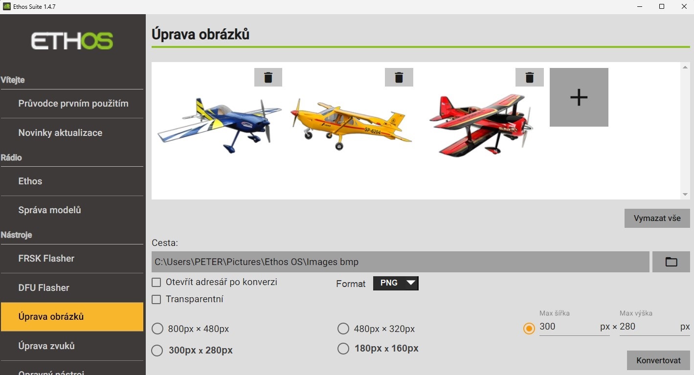 Convert images to JPG rather than BMP in Ethos Suite · Issue #2522 · FrSkyRC/ETHOS-Feedback ...