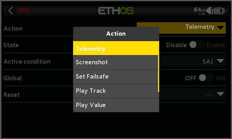 [Feature Request] "Telemetry Detected" Logic Feature · Issue #2547 · FrSkyRC/ETHOS-Feedback ...