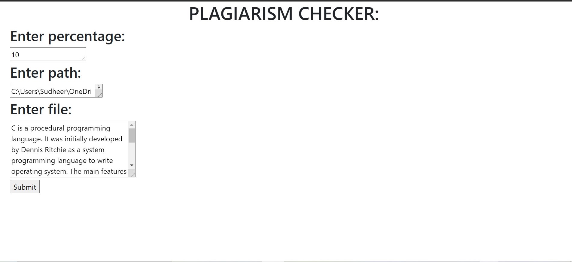 GitHub - deepikamarella/Plagiarism_checker
