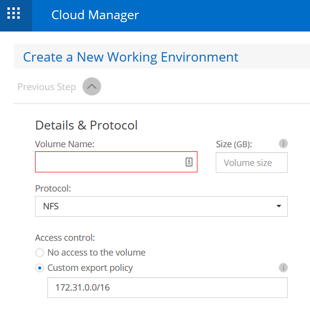 Trident install with NetApp Cloud Manager generates volume which is not ...