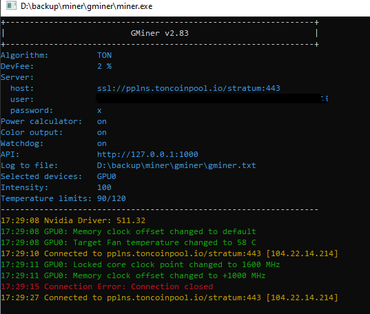 Proxy does not work with wss ton pool mining[v2.80][2.83 too] · Issue #654 · develsoftware ...