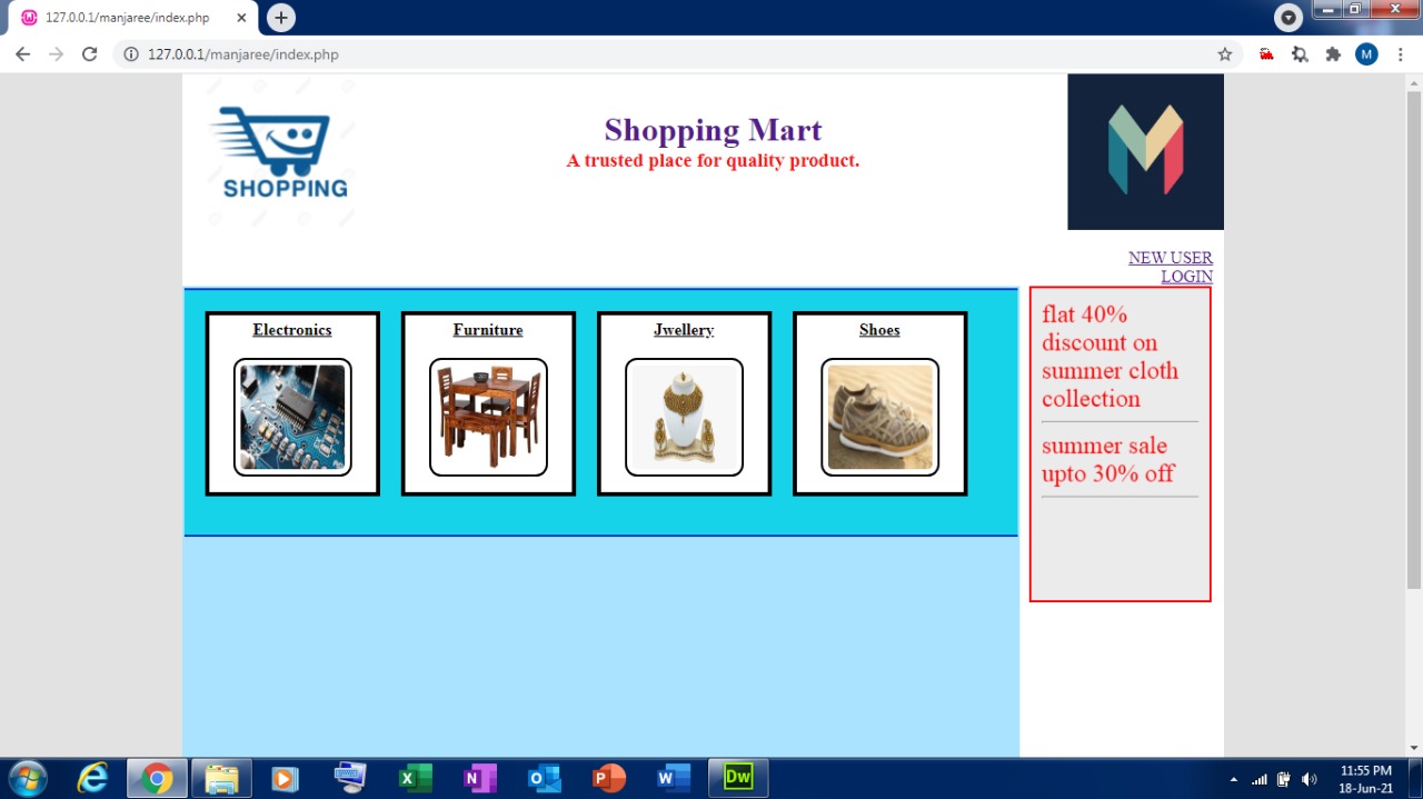 GitHub - manjaree03/Manjaree: I developed this Online cart E-commerce ...