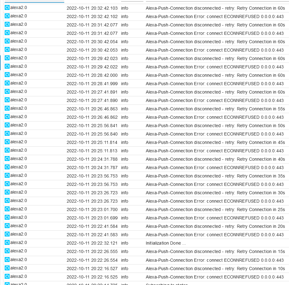 Alexa-Push-Connection error: connection refused · Issue #962 · Apollon77/ioBroker.alexa2 · GitHub