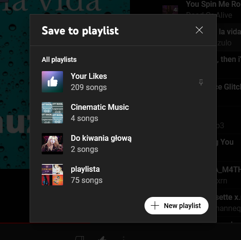 music.youtube.com : Add to playlist modal blocked visually · Issue #19267 · uBlockOrigin/uAssets ...
