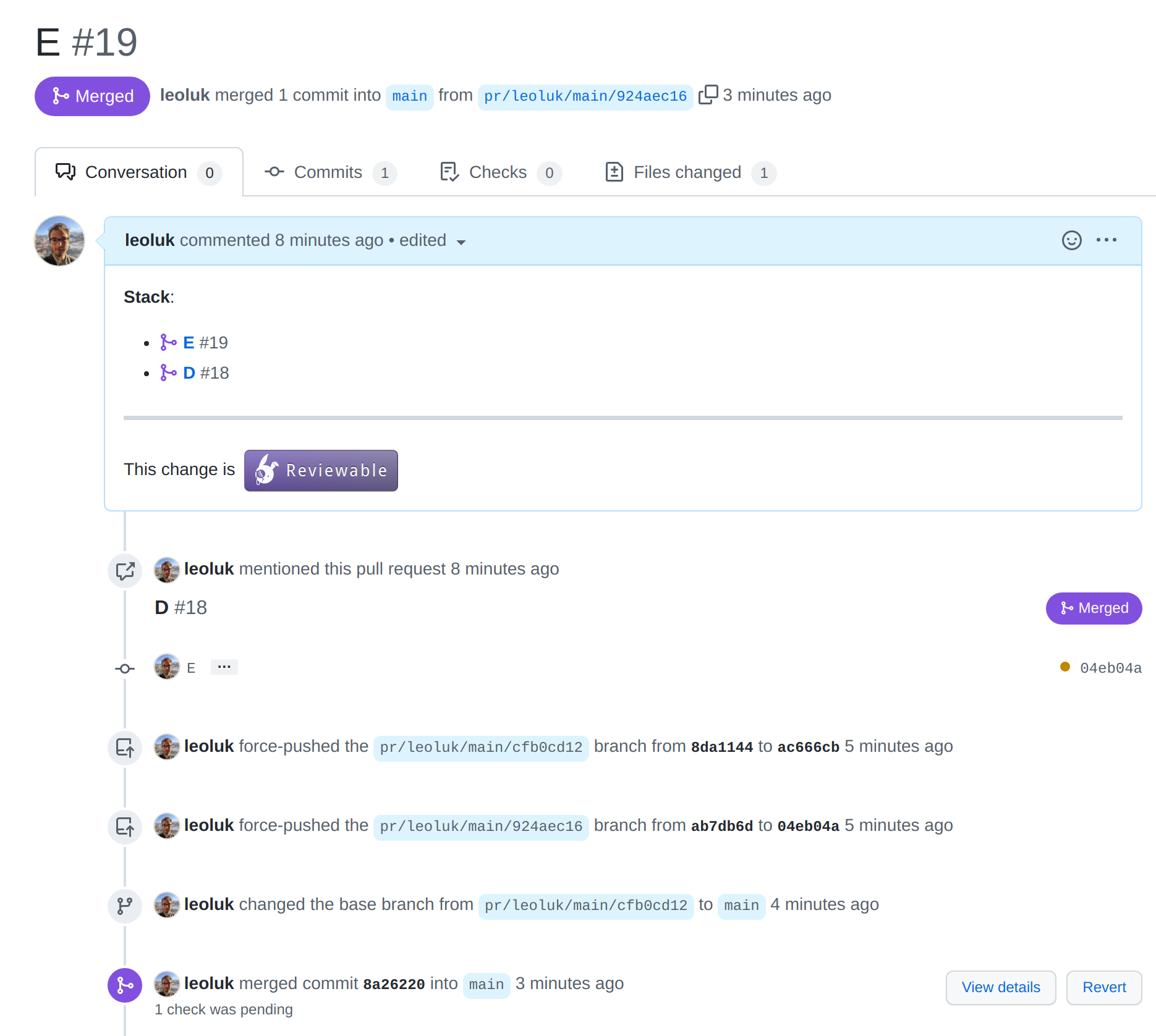 Merging stack with different CODEOWNERS approval requirement fails · Issue #98 · ejoffe/spr · GitHub