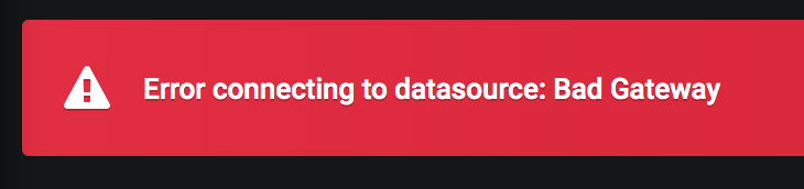 Delayed datasource connection error still shows after switching · Issue #17405 · grafana/grafana ...