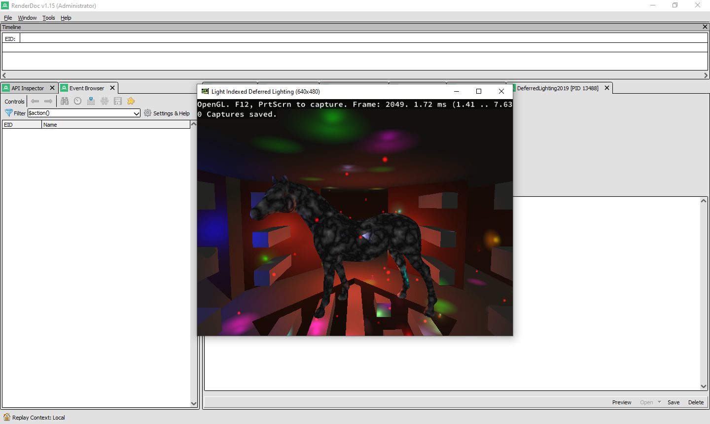 RenderDoc Can't create a capture for OpenGL 4.5-4.6 Core Profile · Issue #2340 · baldurk ...