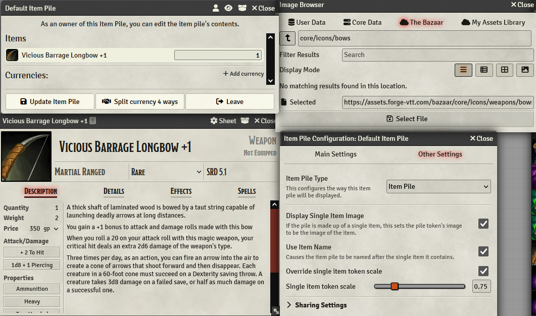 [BUG] - [5e] - Lost item images after reload-Image shifting when dropped to canvas · Issue #257 ...