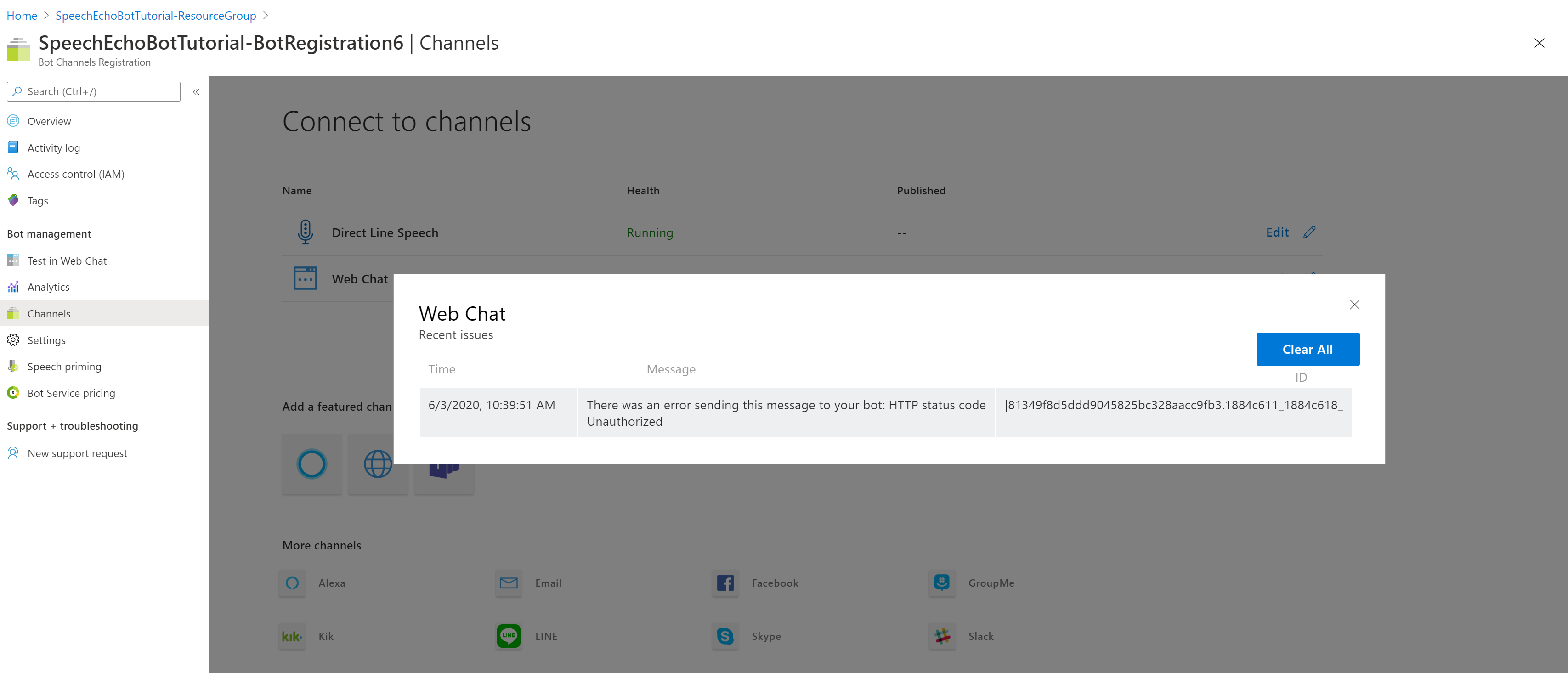 Activity dropped because the bot's endpoint is missing · Issue #454 ...