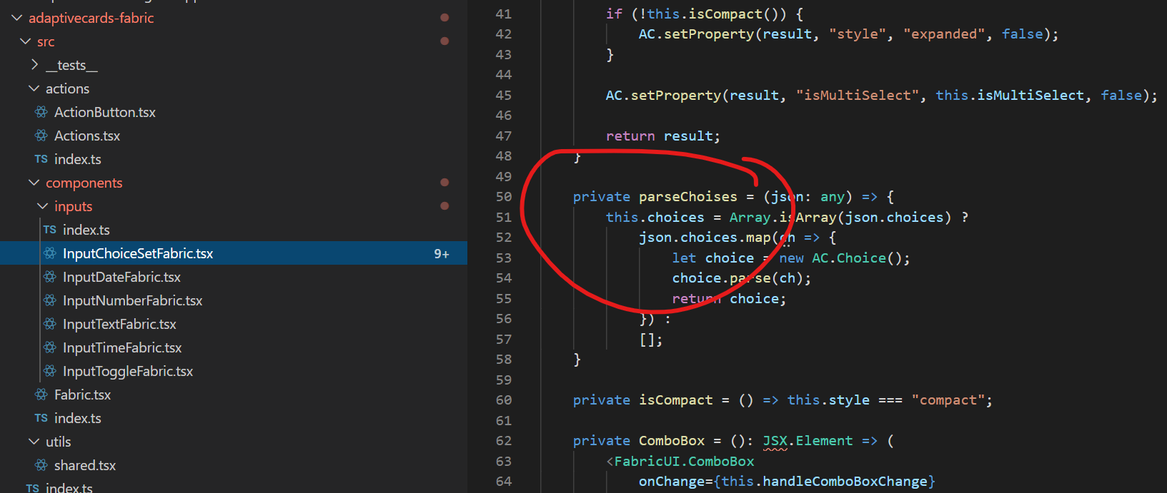 [Browser][Javascript bundle size] [adaptivecards-fabric import whole ...