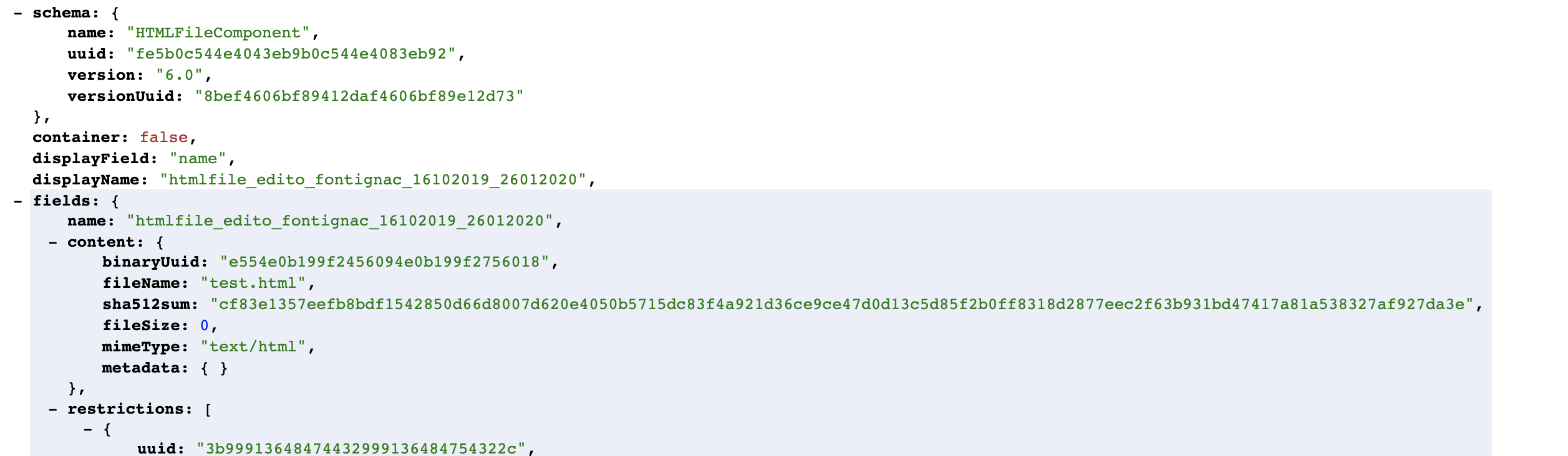 An empty binary associated to a node will cause a false positive in consistency check · Issue ...