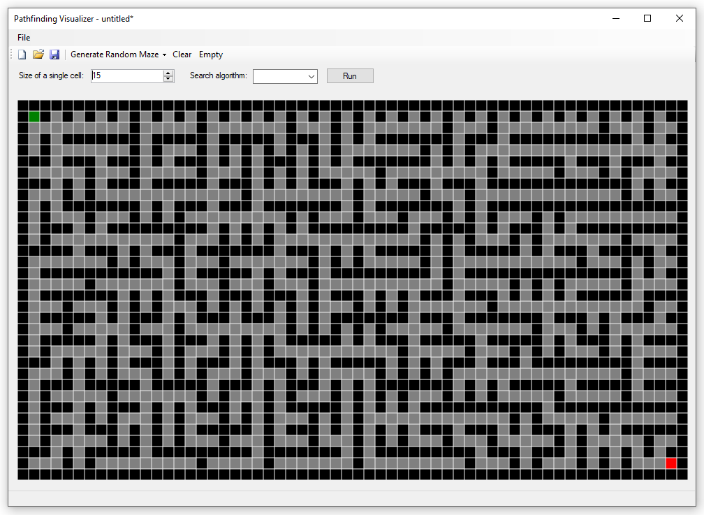 GitHub - peshevskidimitar/PathfindingVisualizer