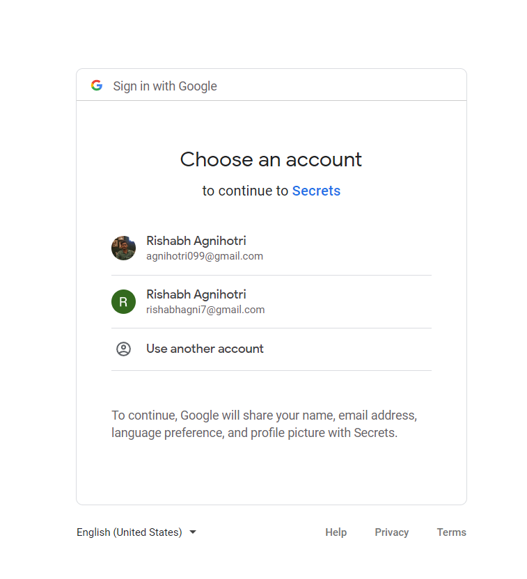 GitHub - agnihotri099/Secrets