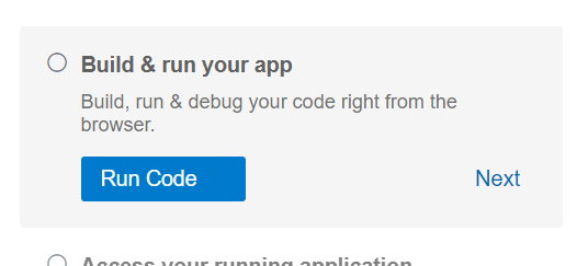 Missing shortcut on Getting Started's Run button · Issue #114975 ...