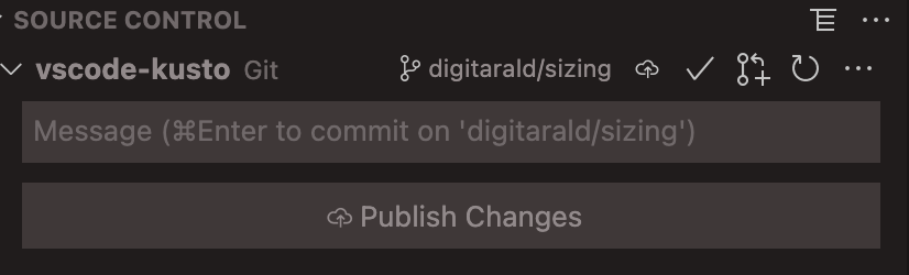 Unpublished branch could have better sync label than "Publish Changes" · Issue #134052 ...