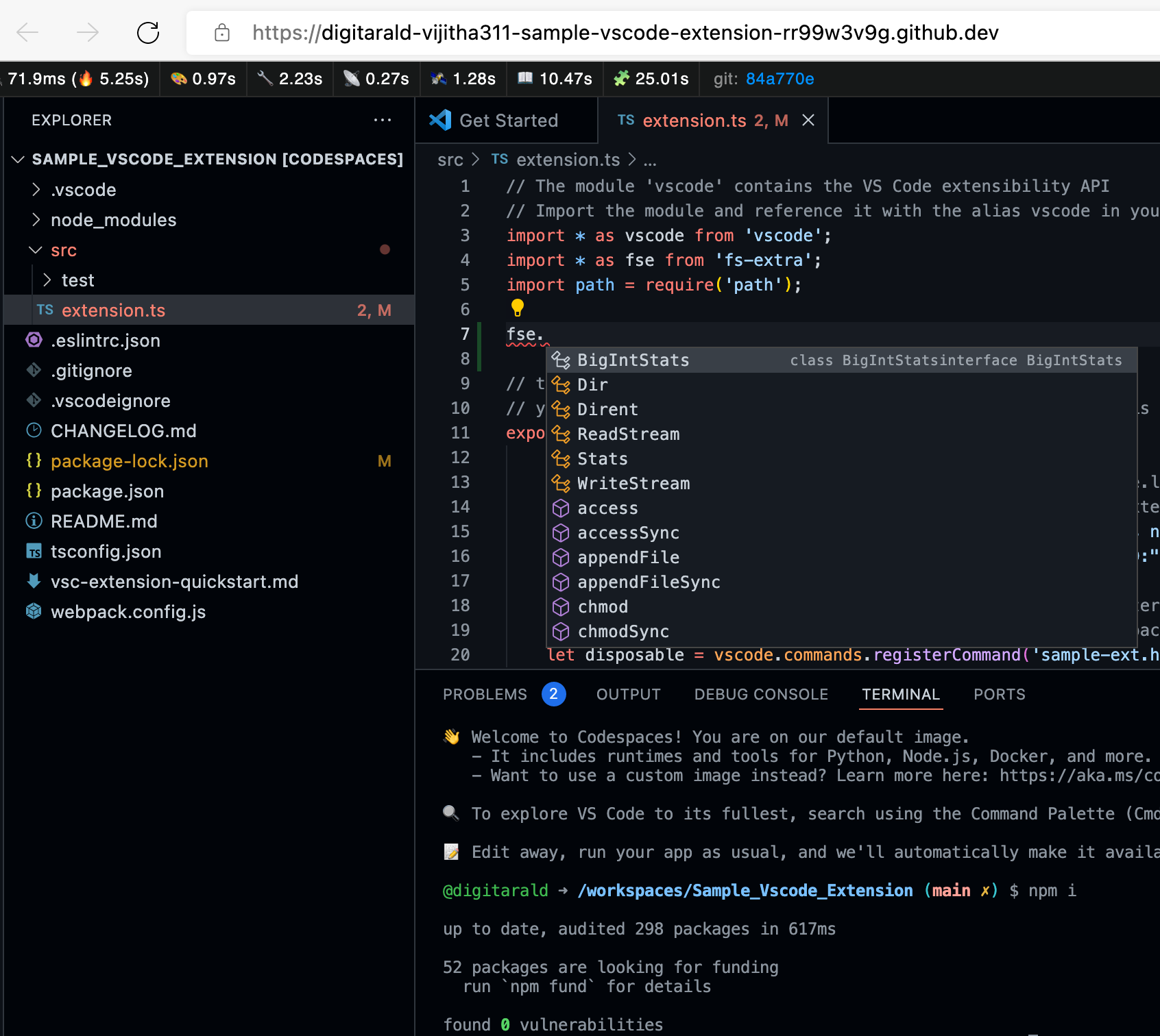 How to use third party npm modules in vscode extension? · microsoft ...