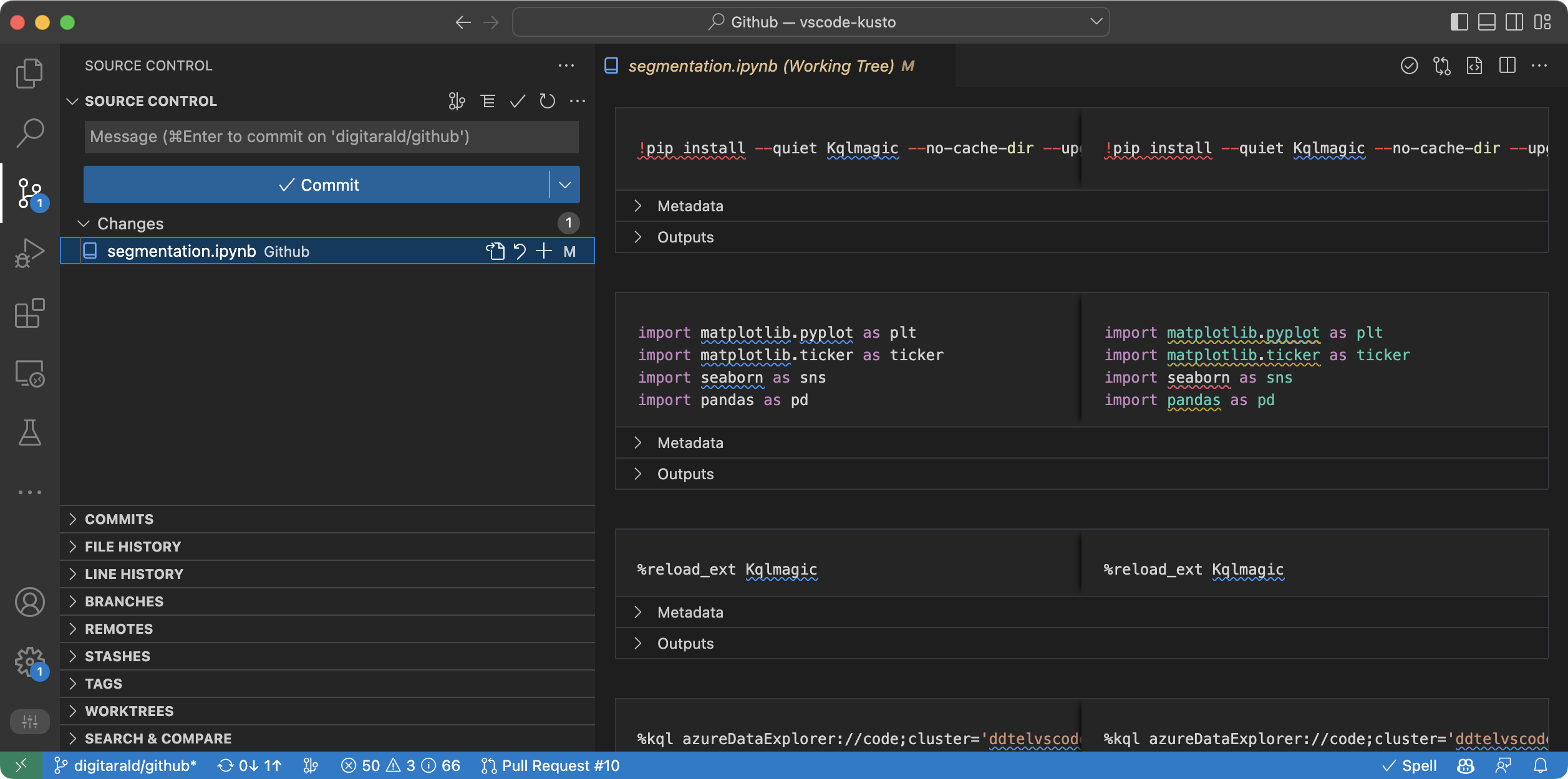 Notebook shows changed in SCM but no diffs · Issue #162480 · microsoft ...