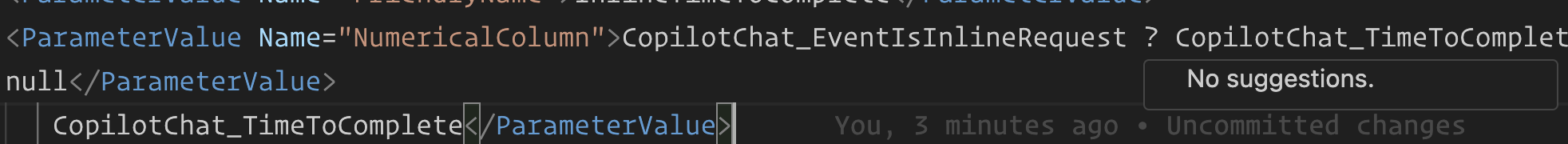 Accepting ghost text left "No suggestions" box and inaccessible lines · Issue #191875 ...