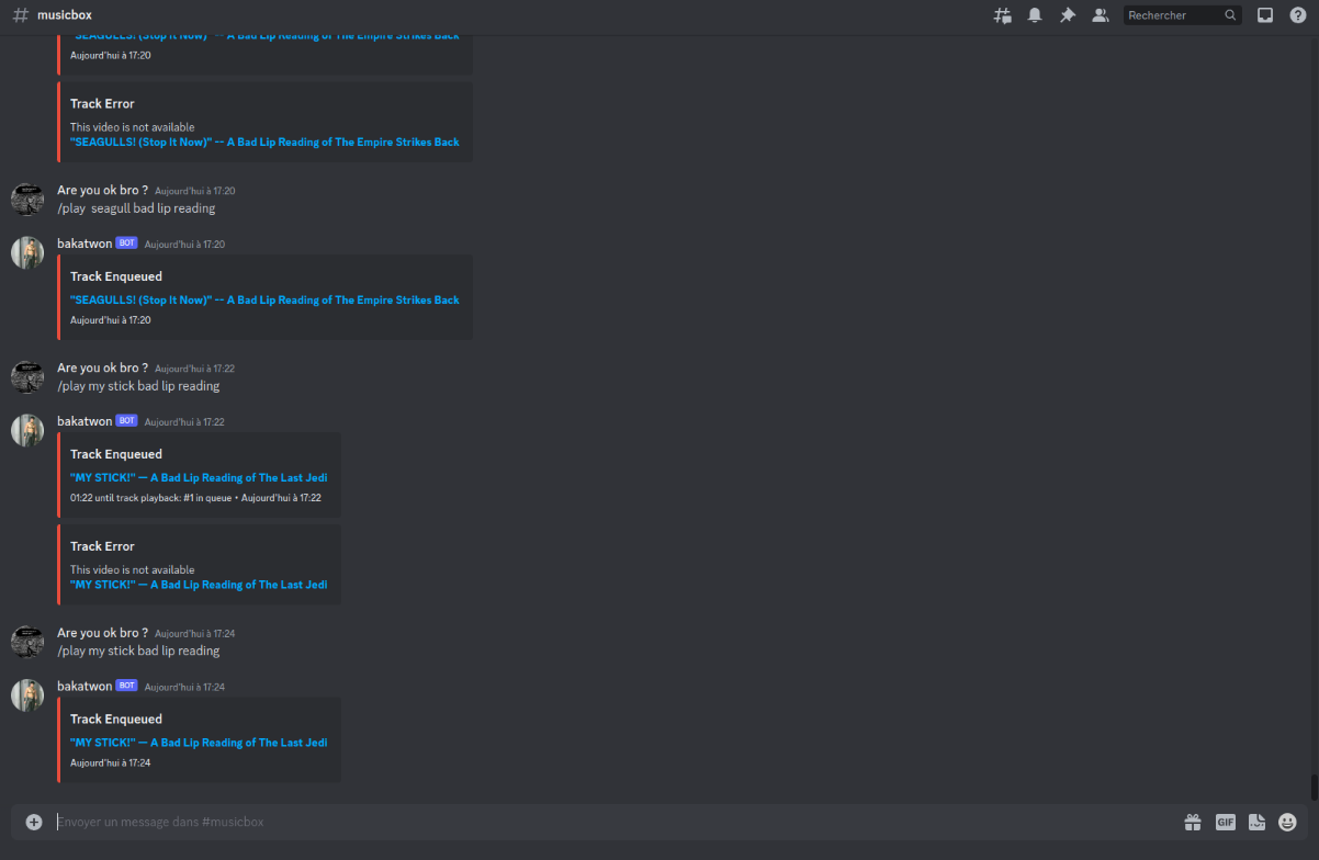 Have To Use Play Multiple Time Before Song Plays · Issue 6034 · Cog Creators Red Discordbot