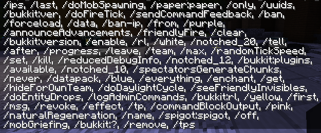 Showing Fake Commands On TabComplete · Issue #368 · ViaVersion ...